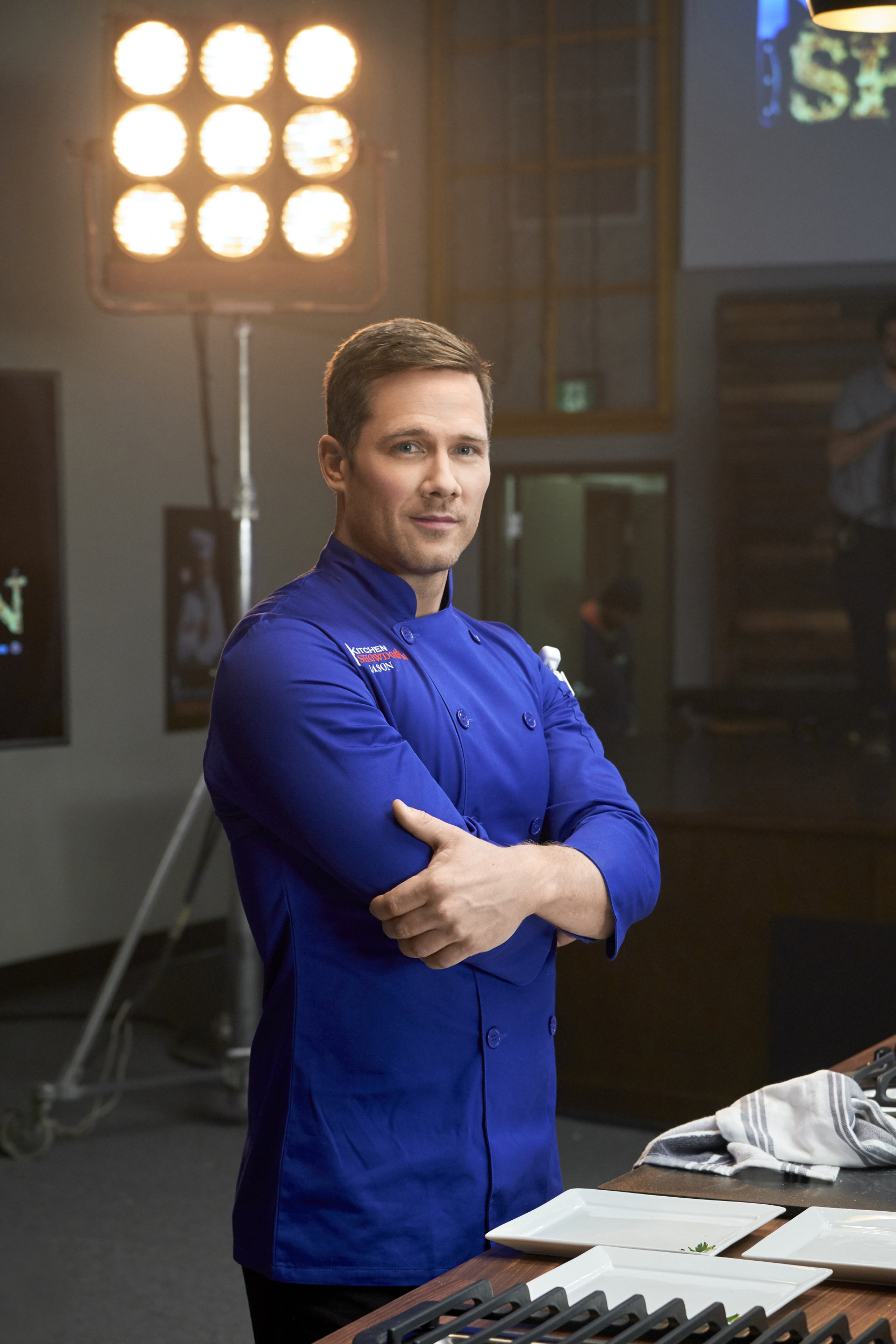 Luke Macfarlane as Jason on Just Add Romance | Hallmark Channel