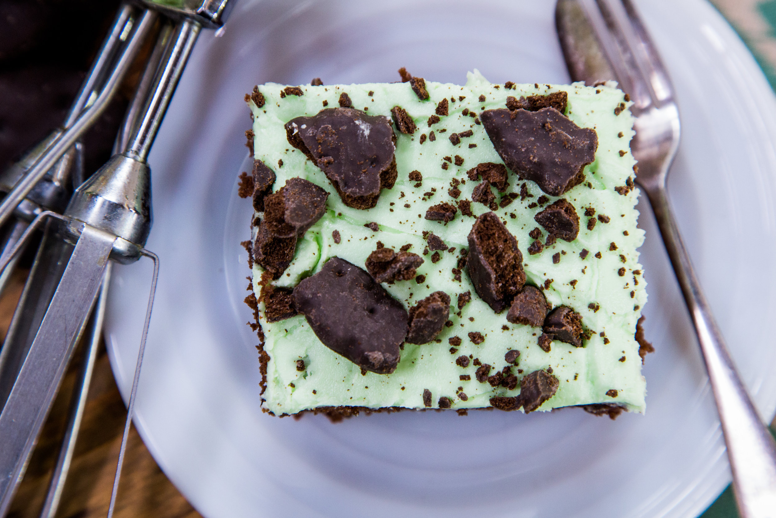 “Taste of Home” recipe Mint Cookies ‘n’ Cream Brownies - Home & Family ...