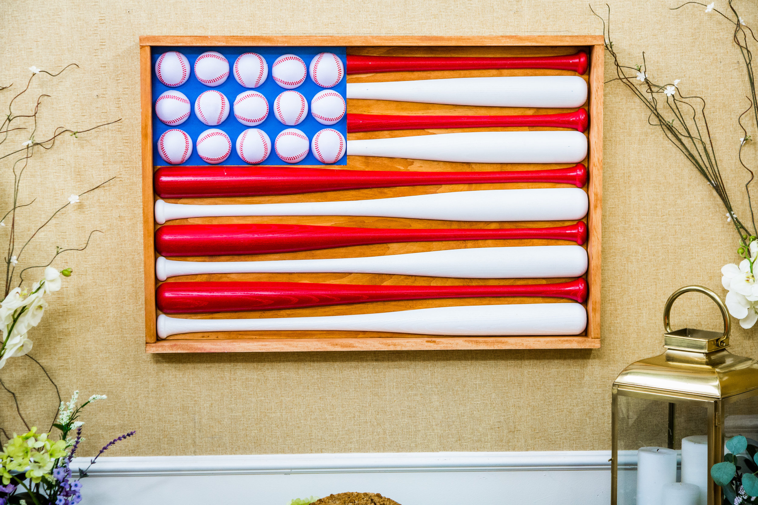 How To DIY Baseball Flag Artwork Hallmark Channel