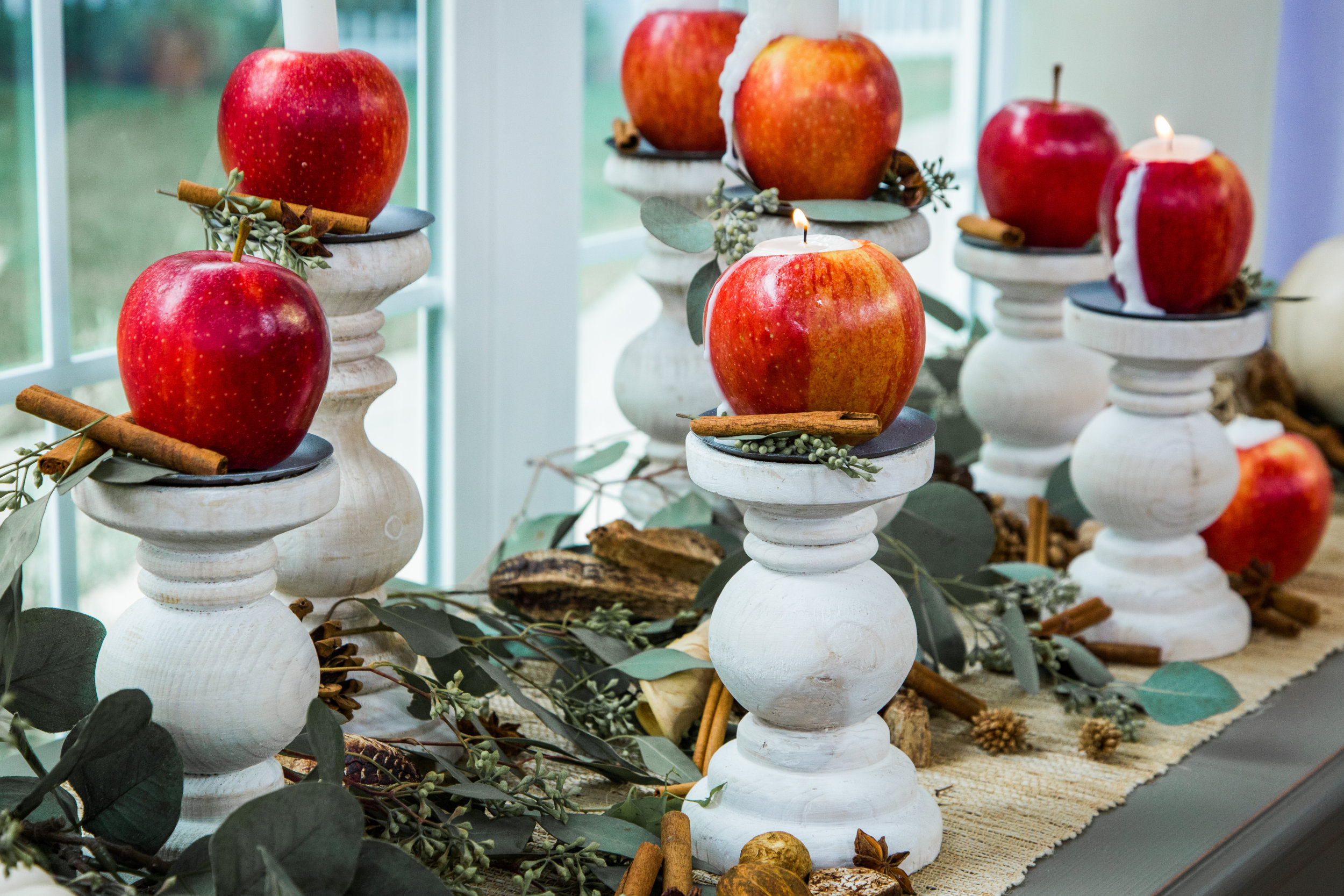 DIY Apple Candle Holders | Home & Family | Hallmark Channel