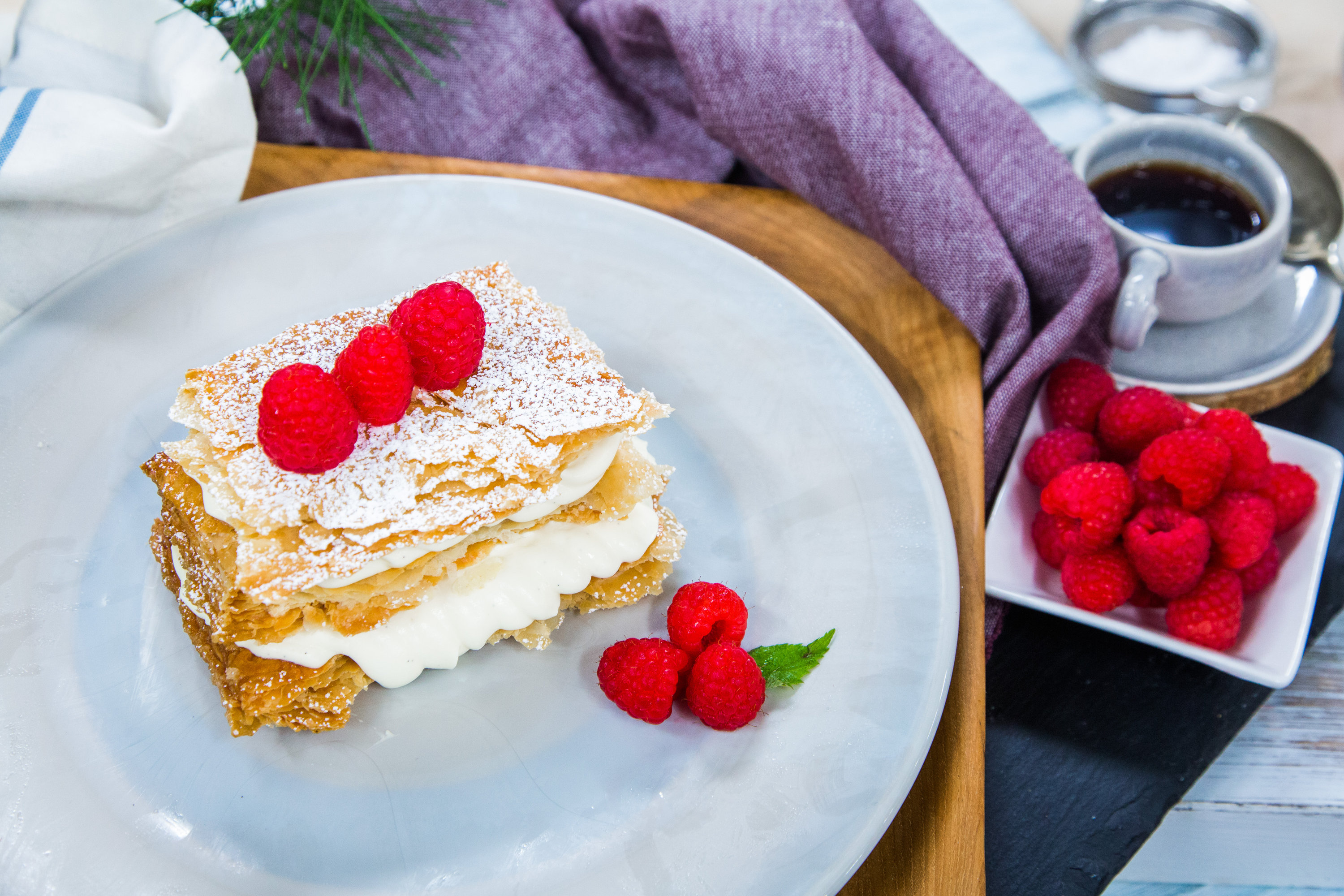 Recipes - Raspberry Mille Feuille | Hallmark Channel