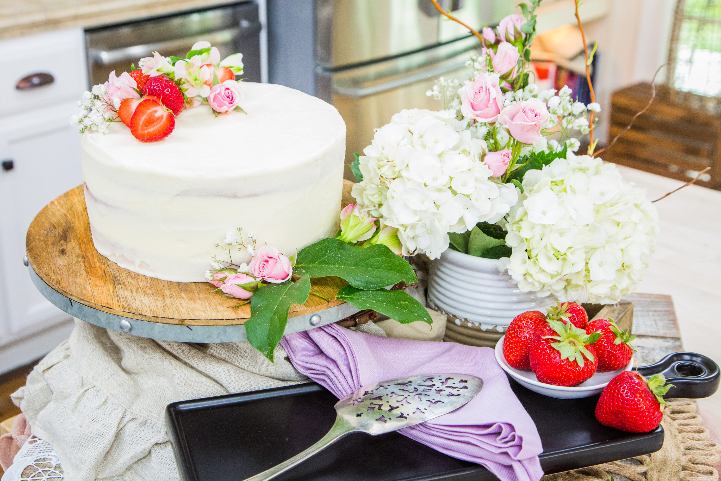 Recipes - Olive Oil Ricotta Cake with Strawberry Basil Compote ...